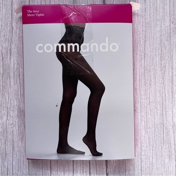 Commando | Accessories | The Sexy Sheer Tight In Blackcommando | Poshmark